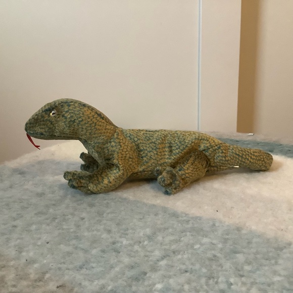 Ty | Toys | Ty Beanie Babies Collection Scaly The Lizard Dob 209999 ...